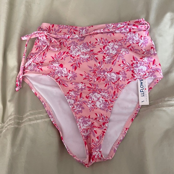 Wallflower | Swim | Wallflower Highwaist Floral Waisttie Bikini Bottom ...